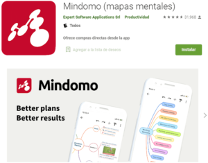 App de mapas conceptuales 【Android e iOS】